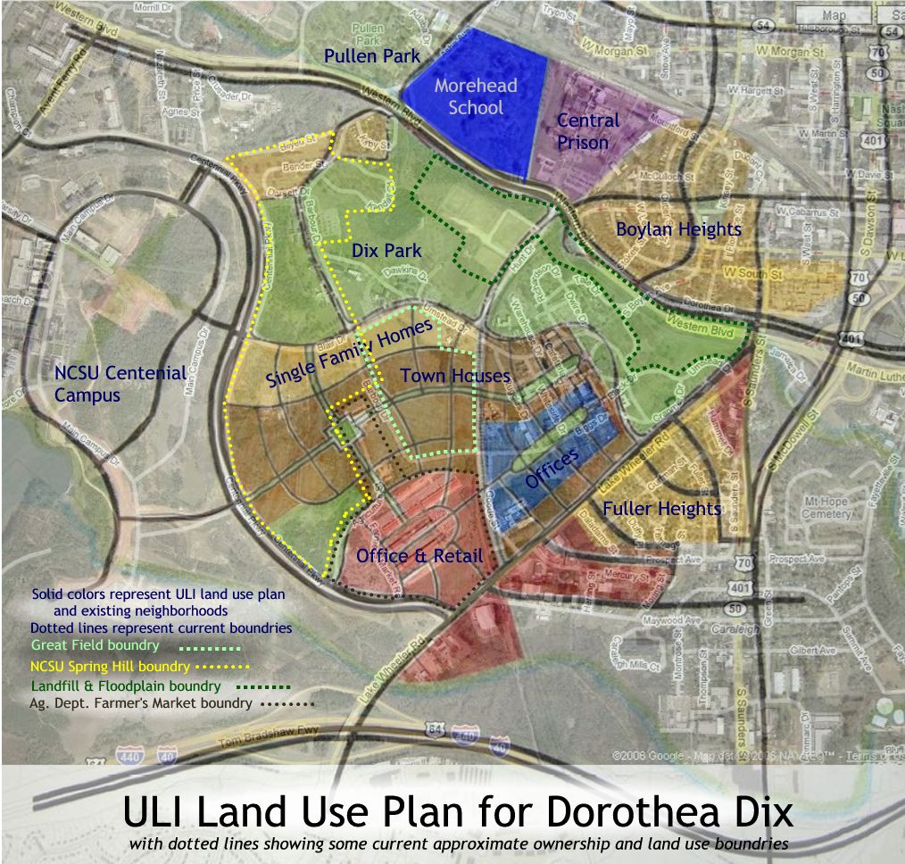FDDP - Compare the FDDP Park Plan with ULI Development Plan